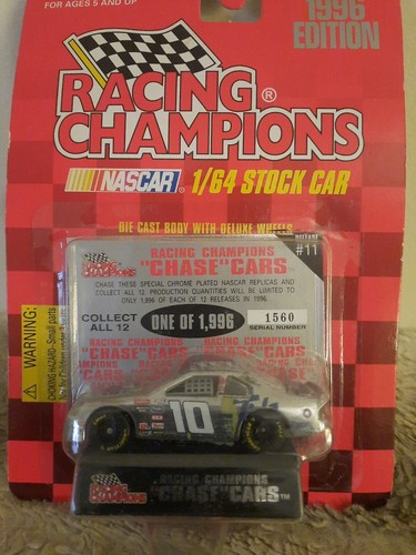 RC Chrome Chase Car 1:64 Ricky Rudd #10 Tide 1996 Ford Thunderbird ...