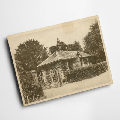 A6 PRINT - Vintage Norfolk - The Lodge, Stanhoe Hall, Stanhoe | eBay UK