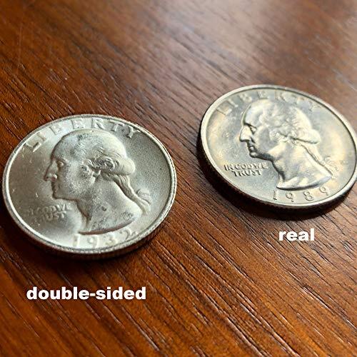2-Pack Double-Sided Quarters, 1 Double-Sided Heads Coin and 1 Double ...