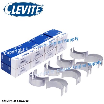 Clevite CB663P Standard Rod Bearing Set Fits sb Chevy 305 307 350 400 ...