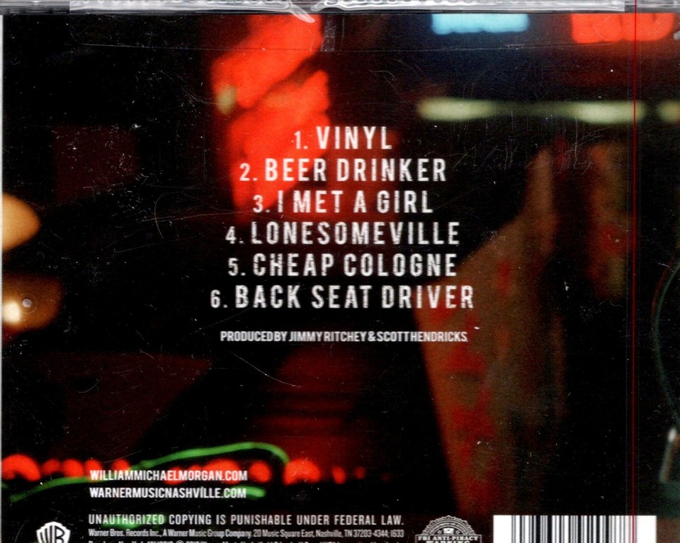 William Michael Morgan - William Michael Morgan EP - 2016 New - Sealed ...