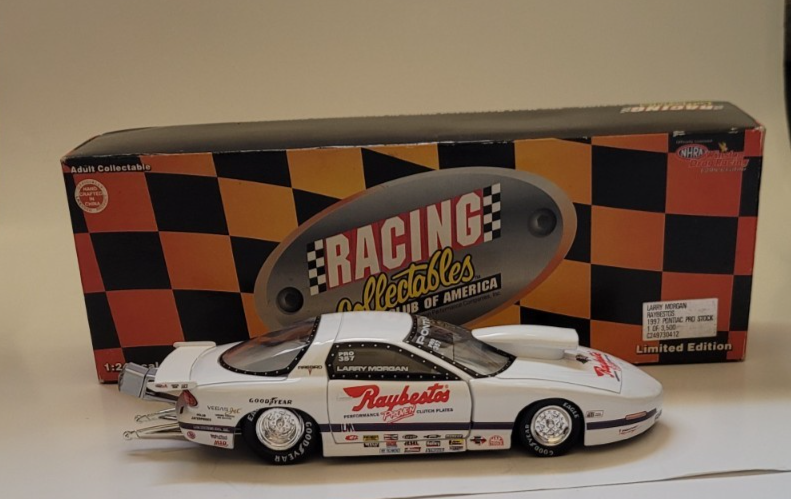 1997 Pontiac Pro Stock Larry Morgan RAYBESTOS 1:24 Scale $40.00 Free US ...