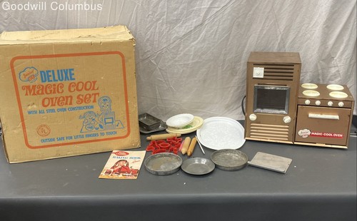 Vintage Junior Chef Deluxe Magic Cool Oven Set | eBay