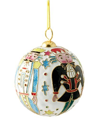 Value Arts Handmade Cloisonne Nutcracker Ball Ornament | eBay