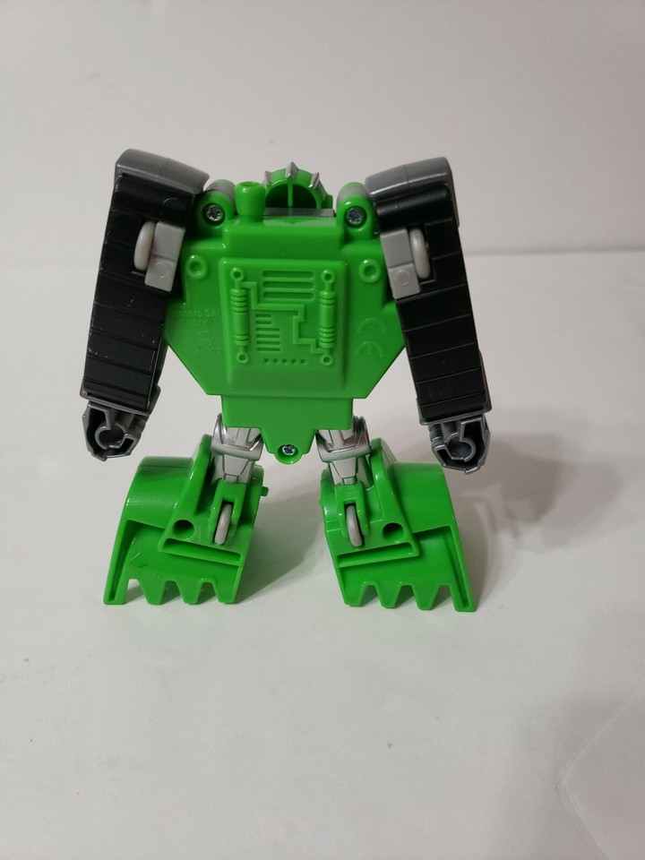 Playskool Transformers Green Rescue Bot - "Boulder" Construction Bot ...