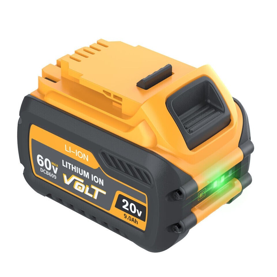 2PACK For DEWALT FLEXVOLT 60V 9Ah MAX Li-ion Battery DCB609 DCB609-2 ...
