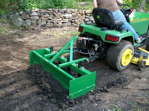 3pt Box Blade Plans DIY Garden Box Scraper Tractor Attachment Build ...