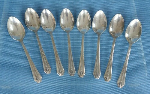 Vintage Knickerbocker Plate AA Teaspoons (8) | eBay