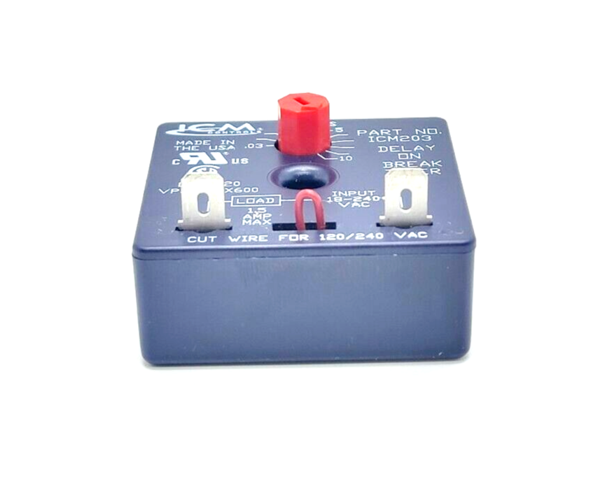 NEW - ICM203 Delay on Break Timer, 18-240 Vac, 1.25" Height, 2" Width 2 ...
