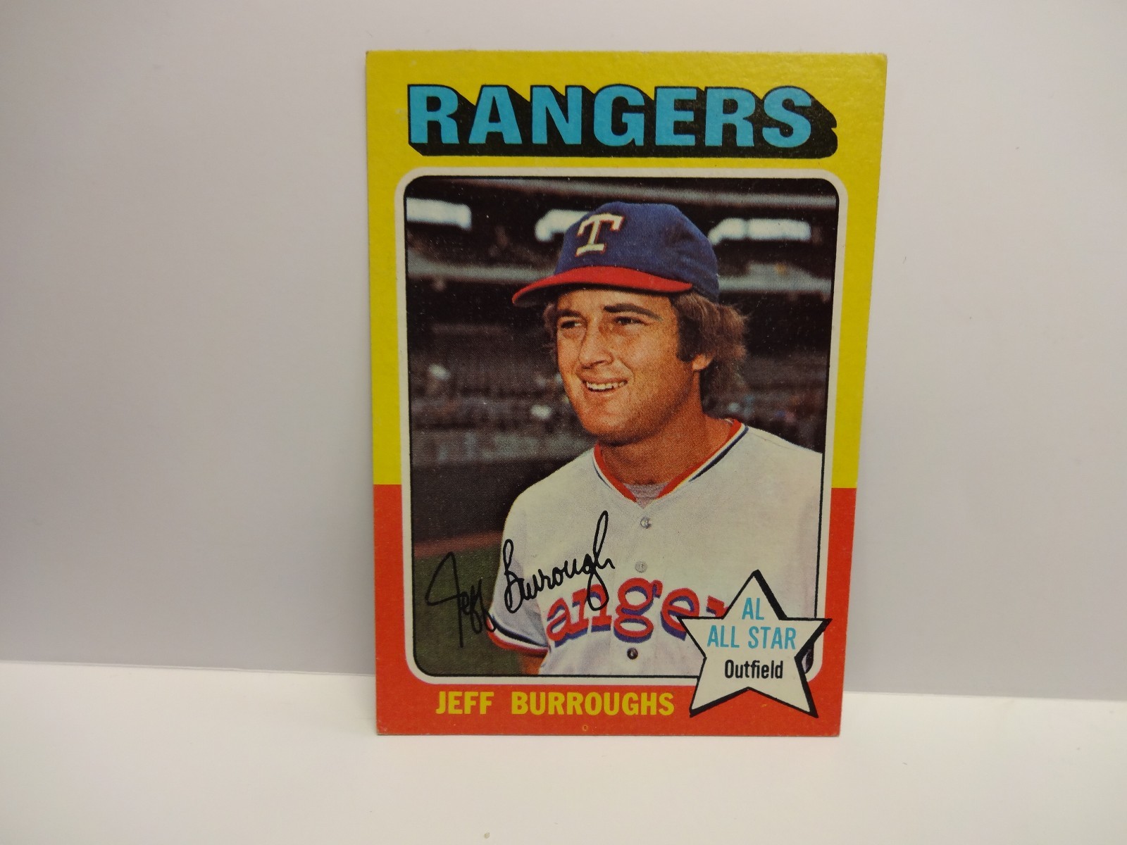 1975 Topps Baseball Jeff Burroughs Texas Rangers Card #470 | eBay