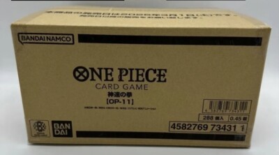 ONE PIECE Case 12 BOX OP11 OP-11 OP 11 A Fist of Divine Spe JPN ver IN ...