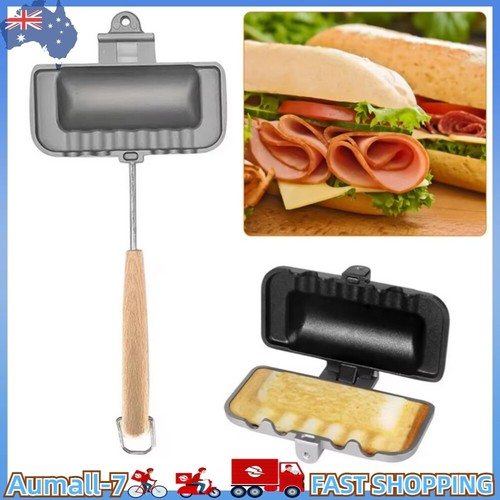 Sandwich Toastie Maker Toaster Machine Breakfast Non-Stick Camping ...
