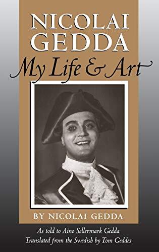 Nicolai Gedda: My Life and Art (Opera Biography Se... by Gedda, Nicolai ...