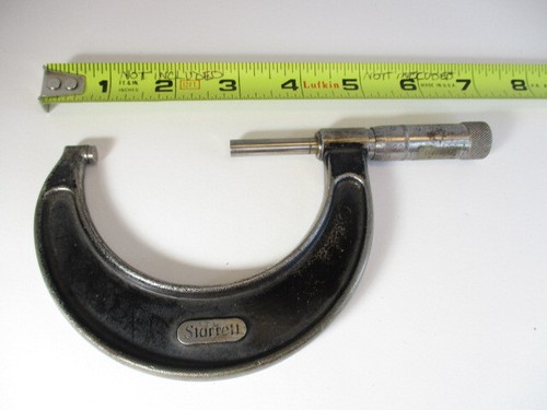 STARRETT # 436 Micrometer 2" - 3" x .001" Graduations Smooth Spindle ...