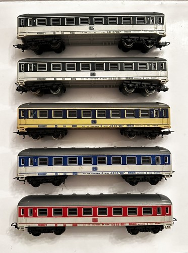 Lima HO Scale 5 Passenger Cars DB 1, No Original Box | eBay