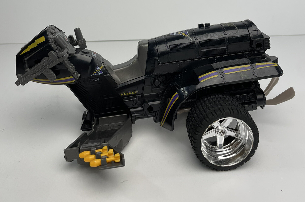 1986 Rambo Force Of Freedom Savage Strike Cycle Motorcycle Complete w ...