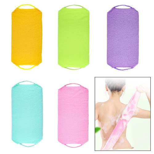 Adult Long Back Scrubber Cleaner Shower Bath Strap Body Peeling ...
