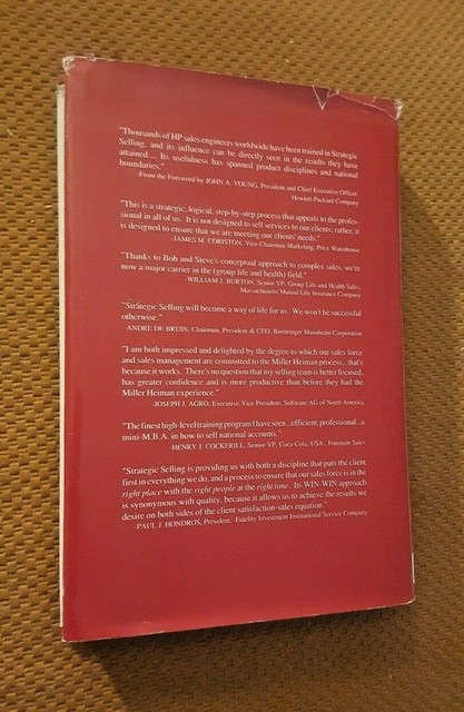 Strategic Selling : The Unique Sales System by Stephen E. Heiman ...
