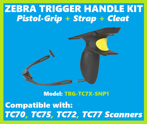 Zebra TRG-TC7X-SNP1 Trigger Handle to TC70 TC75 TC72 TC77 Android ...