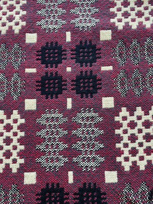 Authentic Vintage Antique Welsh Woollen Woolen Wool Blanket Wales | eBay