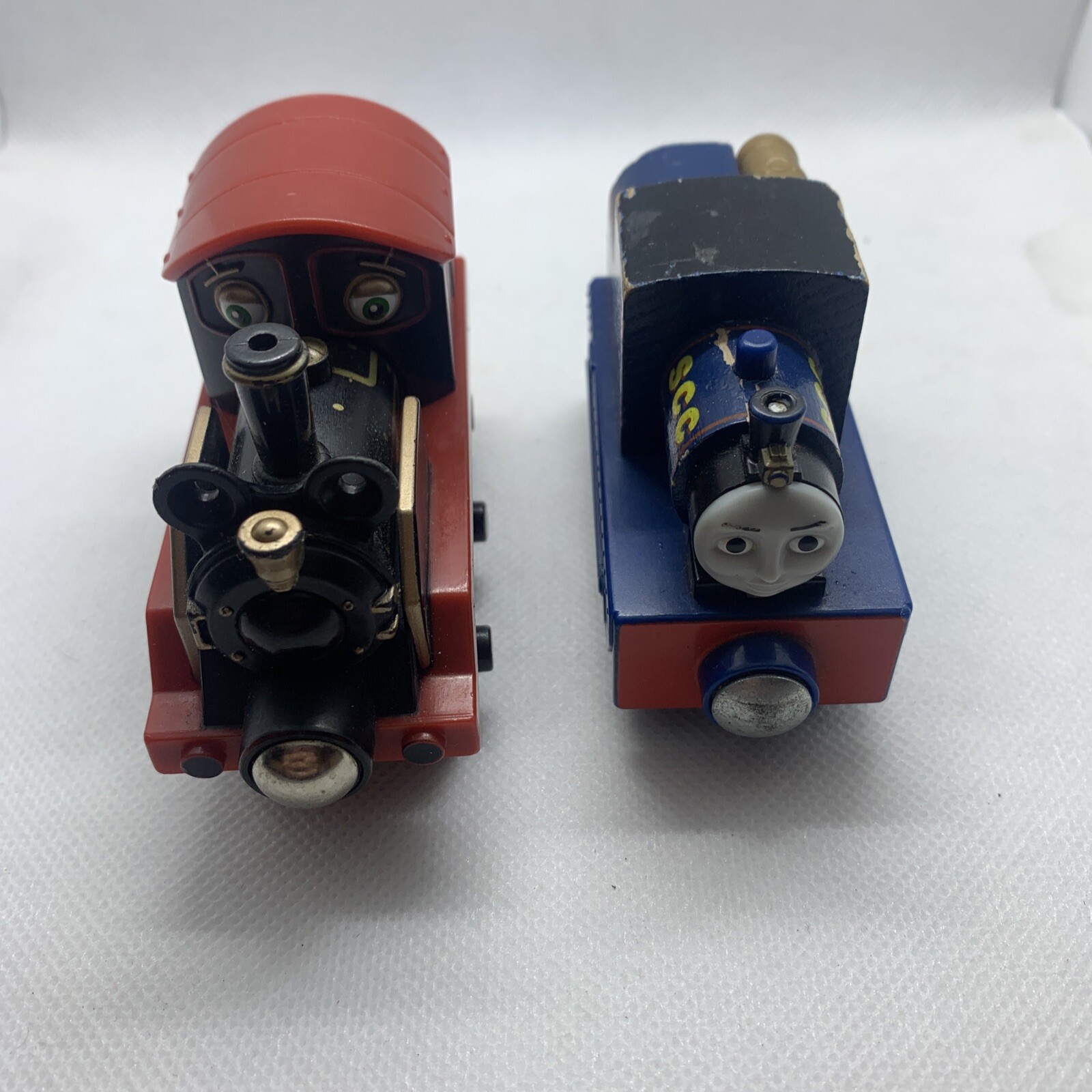 Thomas Wooden Railway Lot - Timothy the SCC Engine + Chuggington Old ...