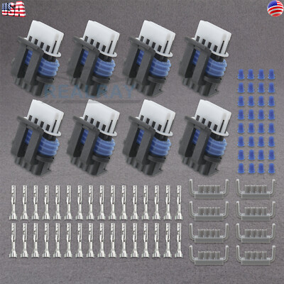 8X For GM Ignition Coil Connector Set D585 D581 D510C D514A LQ9 LQ4 LS2 ...
