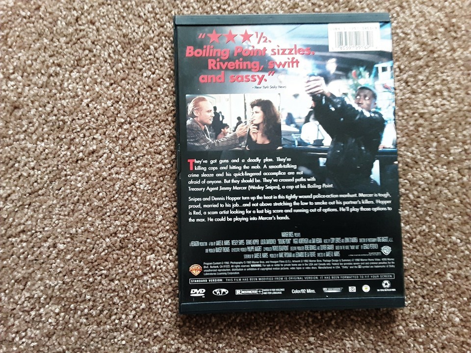 Boiling Point (DVD, 1998) Wesley Snipes 85391297628| eBay