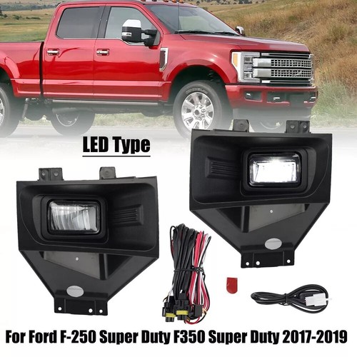 For Ford F-250 F350 Super Duty 2017 2018 2019 LED Fog Light Assembly W ...