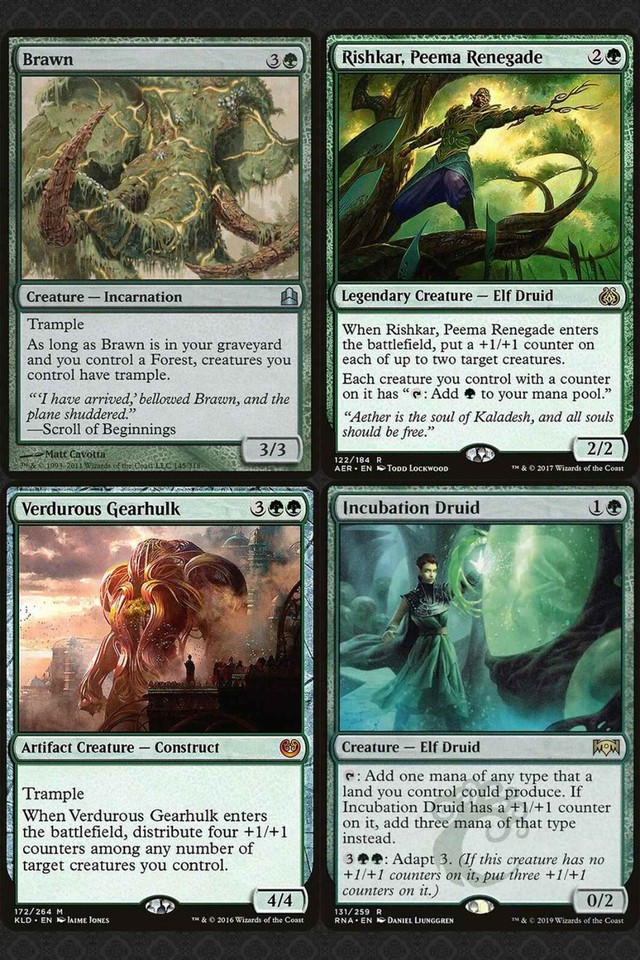 Skullbriar, the Walking Grave Commander EDH Deck Proliferate MTG Ready ...