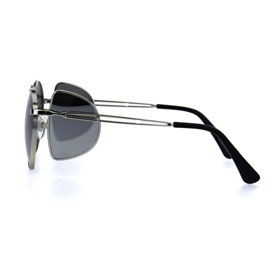 Mens Pimp Side Visor Round Circle Color Lens Metal Rim Sunglasses | eBay