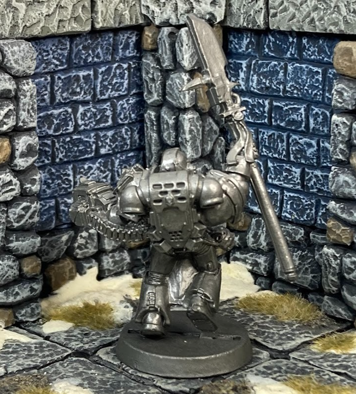 40K Space Marine GREY KNIGHT #12 FORCE HALBERD power armor kill team GW ...