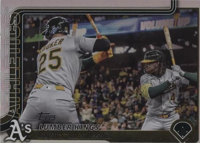 2025 Topps Update Series - Veteran Combos Brent Rooker, Lawrence Butler ...