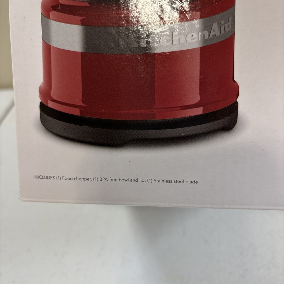 KitchenAid 3.5 Cup Food Chopper Red Mini Food Processor - KFC3516ER | eBay