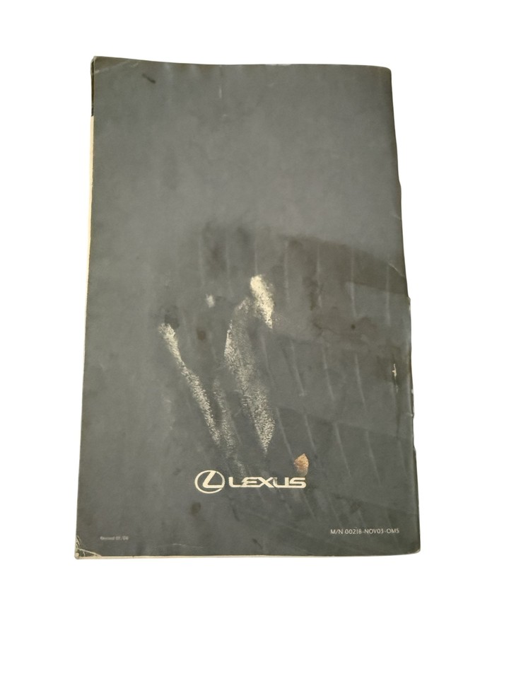 Lexus Lemon Law Guide Booklet With Cover Wear | eBay