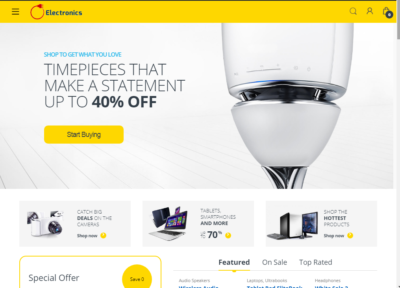 Electronic Store eCommerce Free Hosting / Setup | eBay