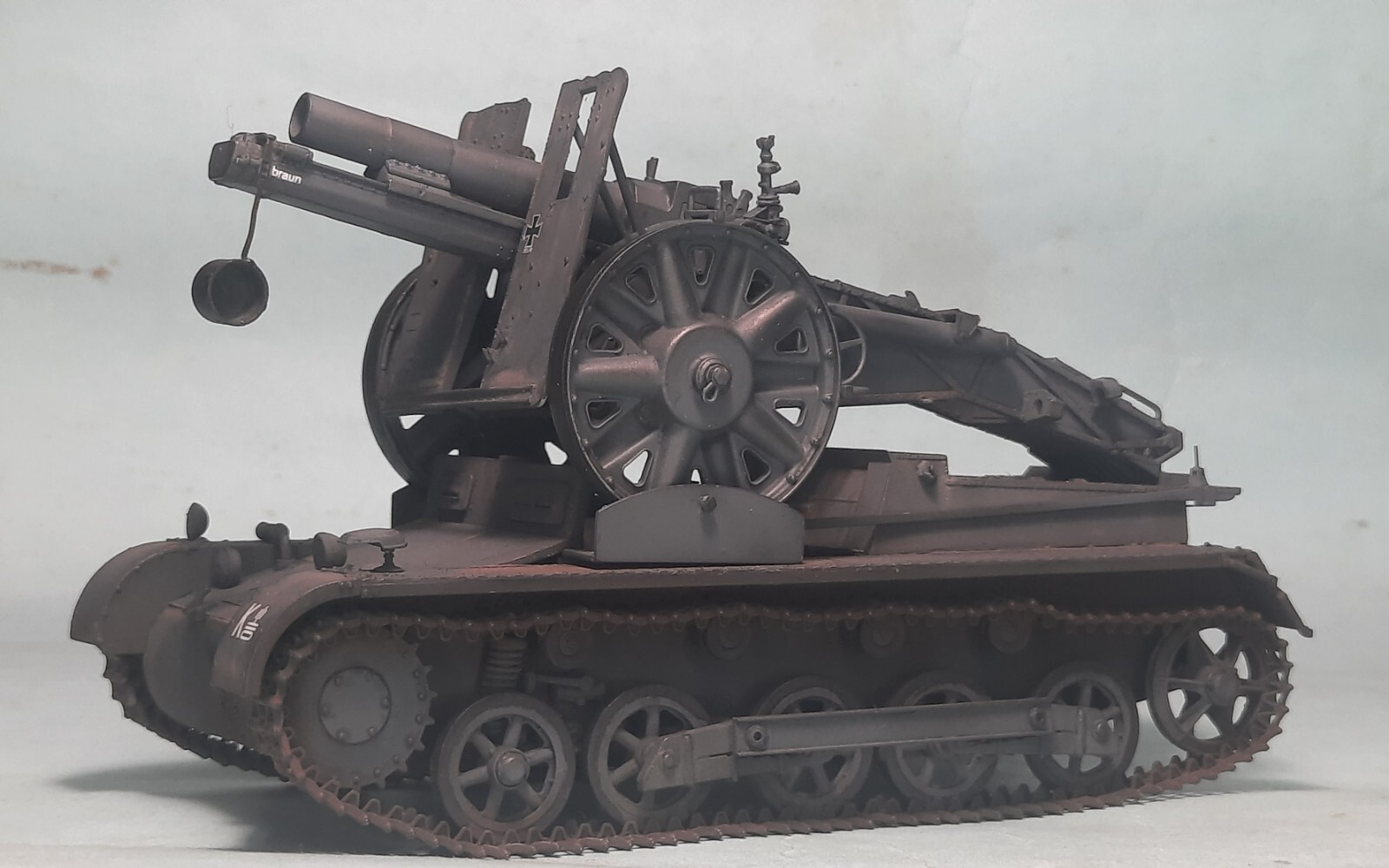 1/35 Built Dragon Models Panzer I BISON 1 15cm SPG | eBay UK