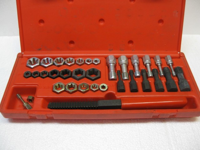 Snap-on RTD33 Fractional and Metric Rethreading Set Thread Chasers for ...