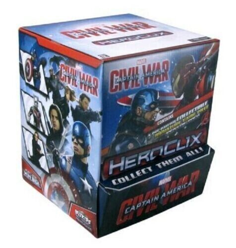 Heroclix Captain America: Civil War set Gravity Feed box NEW (24 packs ...