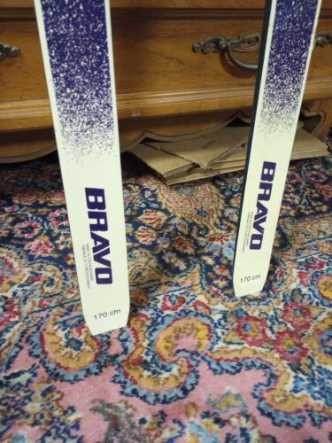 Jarvinen Bravo 170cm No Wax Cross Country Skis W/ 75mm Nordic 3 Pin ...