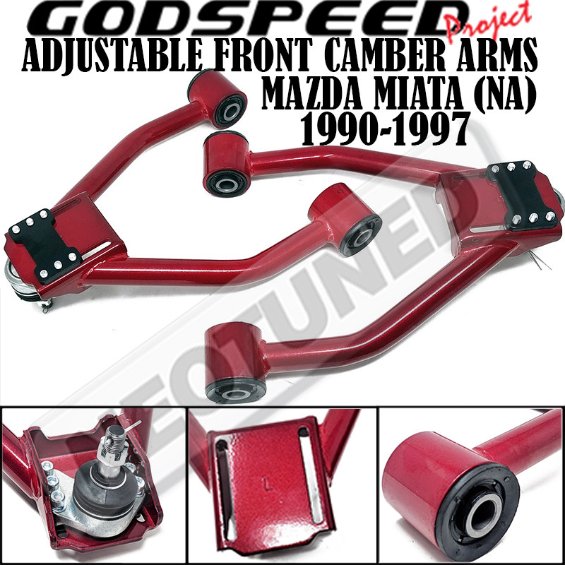 Godspeed AK-171-NA90 Adjustable Front Camber Arms W/ Ball Joints For ...