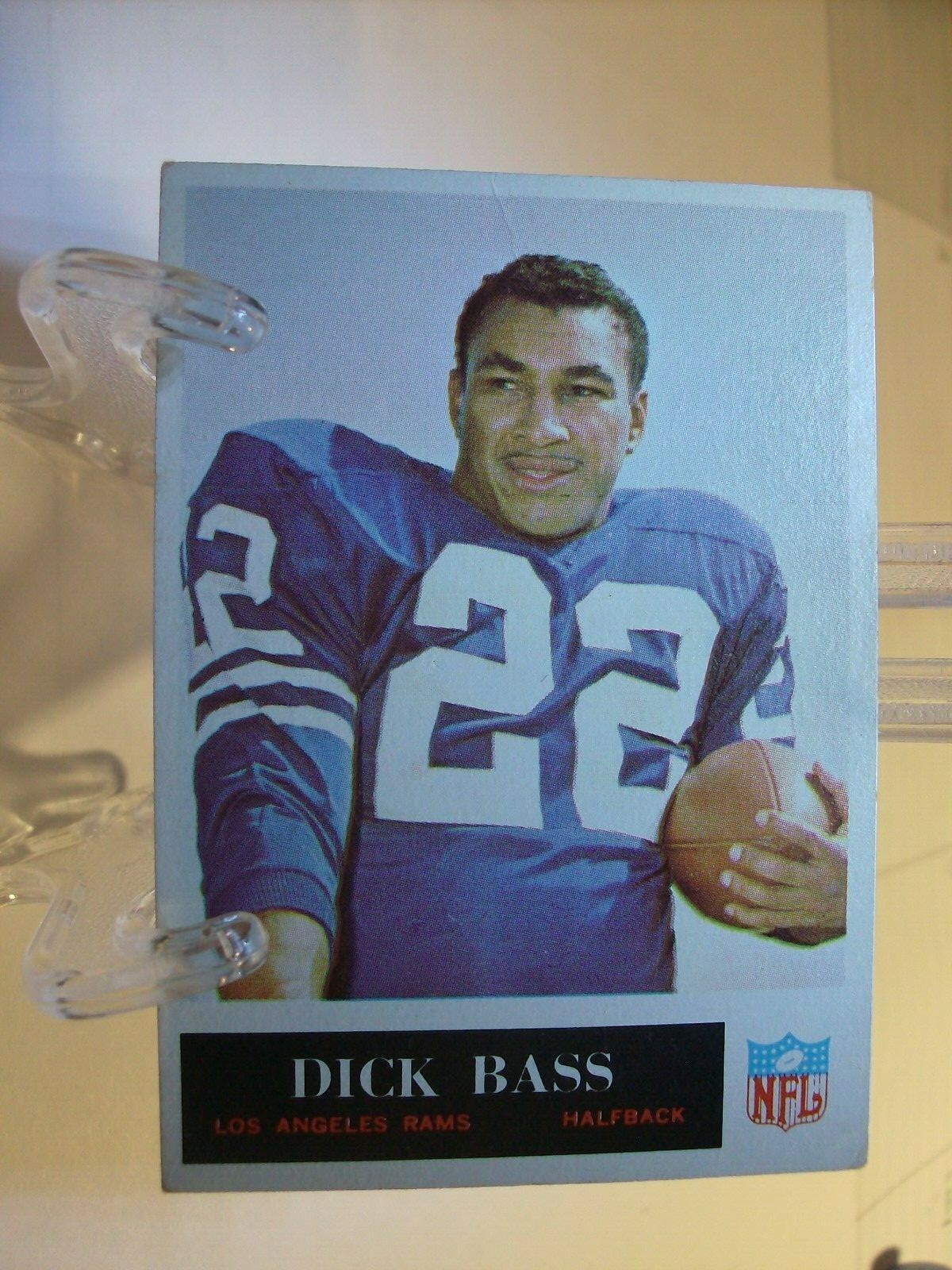 1965 Philadelphia Football #86 - Dick Bass - Los Angeles Rams 65-012 | eBay