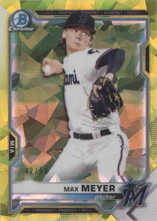 2021 Bowman Sapphire Edition - Chrome Prospects Max Meyer #BCP-66 ...