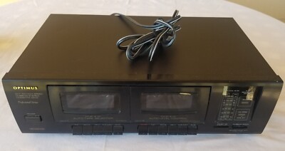 Optimus SCT-53 High Speed Dubbing Stereo Cassette Deck | eBay