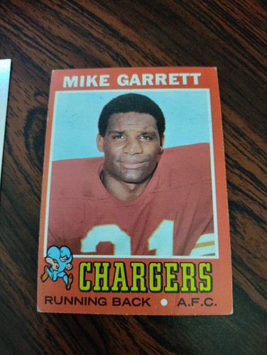1971 topps mike garrett football card free shipping | eBay