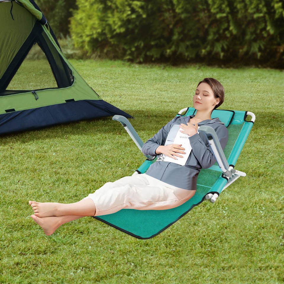 Lifting Bed Backrest Portable Folding 20~75° Backrest Sit up Back Rest ...