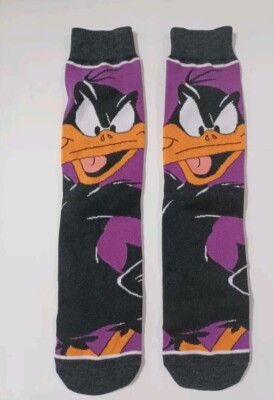 Daffy Duck Animated Cartoon Funny Retro Cosplay Costume Adult Socks ...