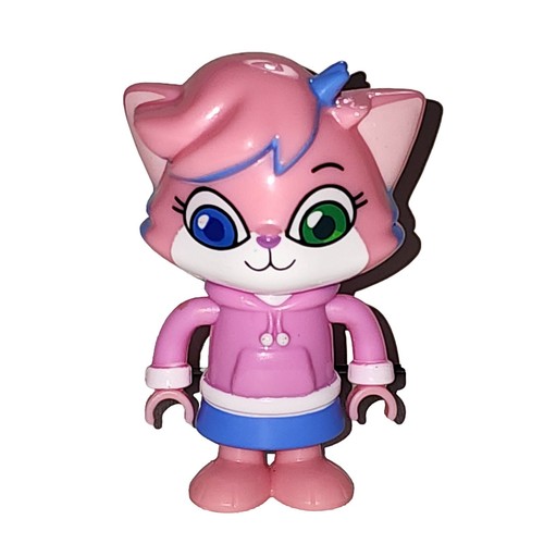 Bonkers Ryans World Plastic Figure Alpha Lexa Pink Cat Kitty Girl Toy ...