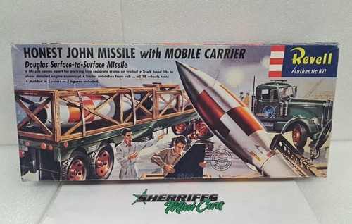 1/48 Revell Honest John Missile with Mobile Carrier Model Kit H-1821: ...