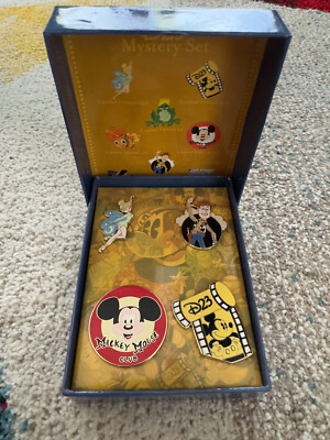 Disney D23 2010 Expo Mystery Pin Box Set - In The Company of Legends ...