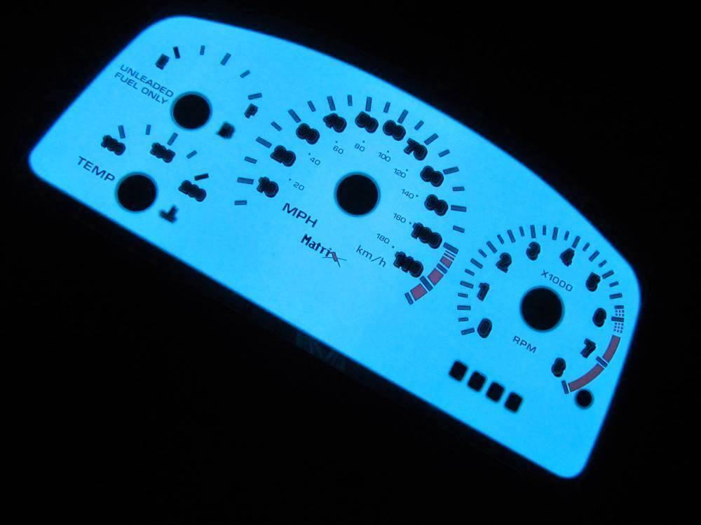 For 1995-1998 Chevy Cavalier Z24 RS Manual w/ Tachometer Indiglo Glow ...